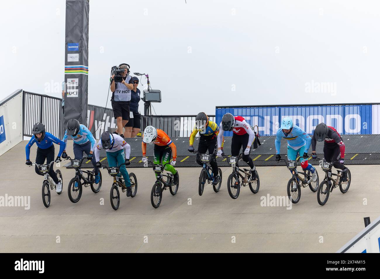 Rock Hill, USA. 17th May, 2024. ROCK HILL, USA - MAY 17: Jesse de Veer ...