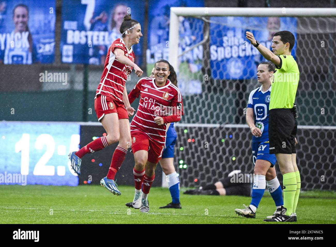 Gent, Belgium. 17th May, 2024. Standard Femina's Justine Blave ...