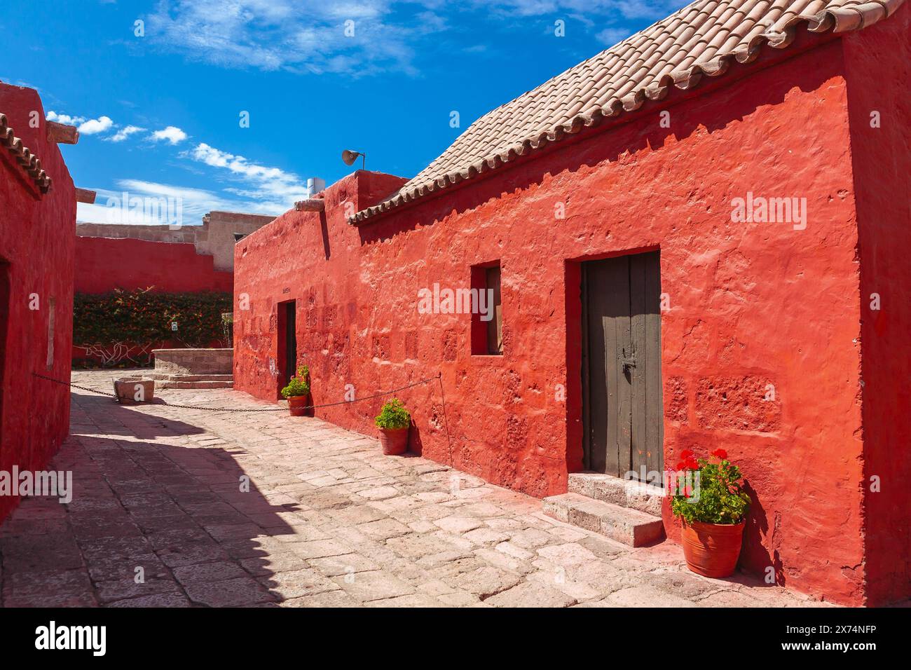 Santa Catalina Monastery. Arequipa Perú Stock Photo - Alamy