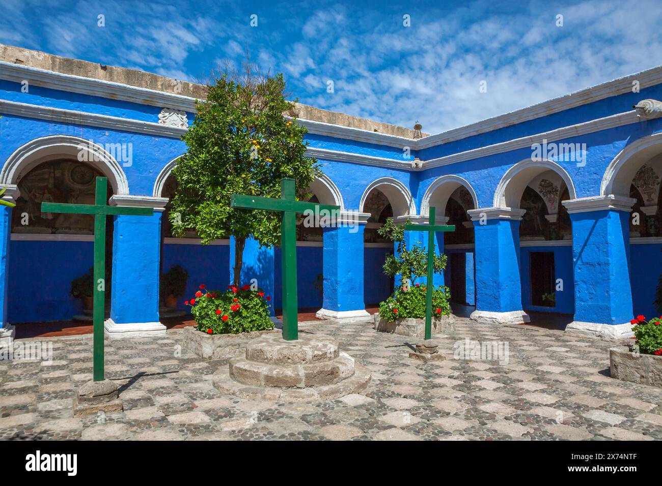 Santa Catalina Monastery. Arequipa Perú Stock Photo - Alamy