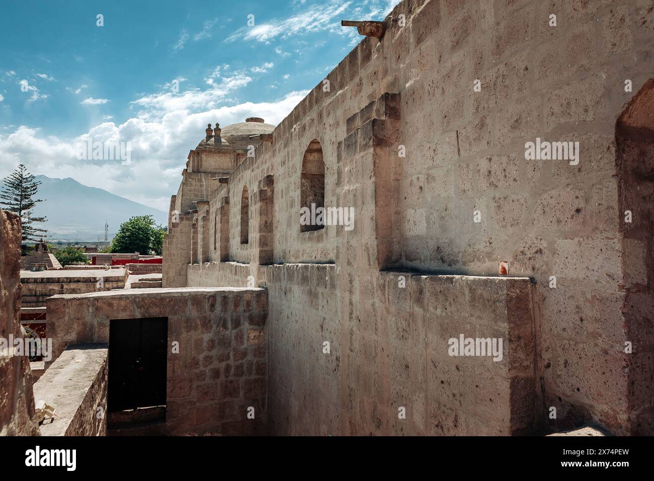 Santa Catalina Monastery. Arequipa Perú Stock Photo - Alamy
