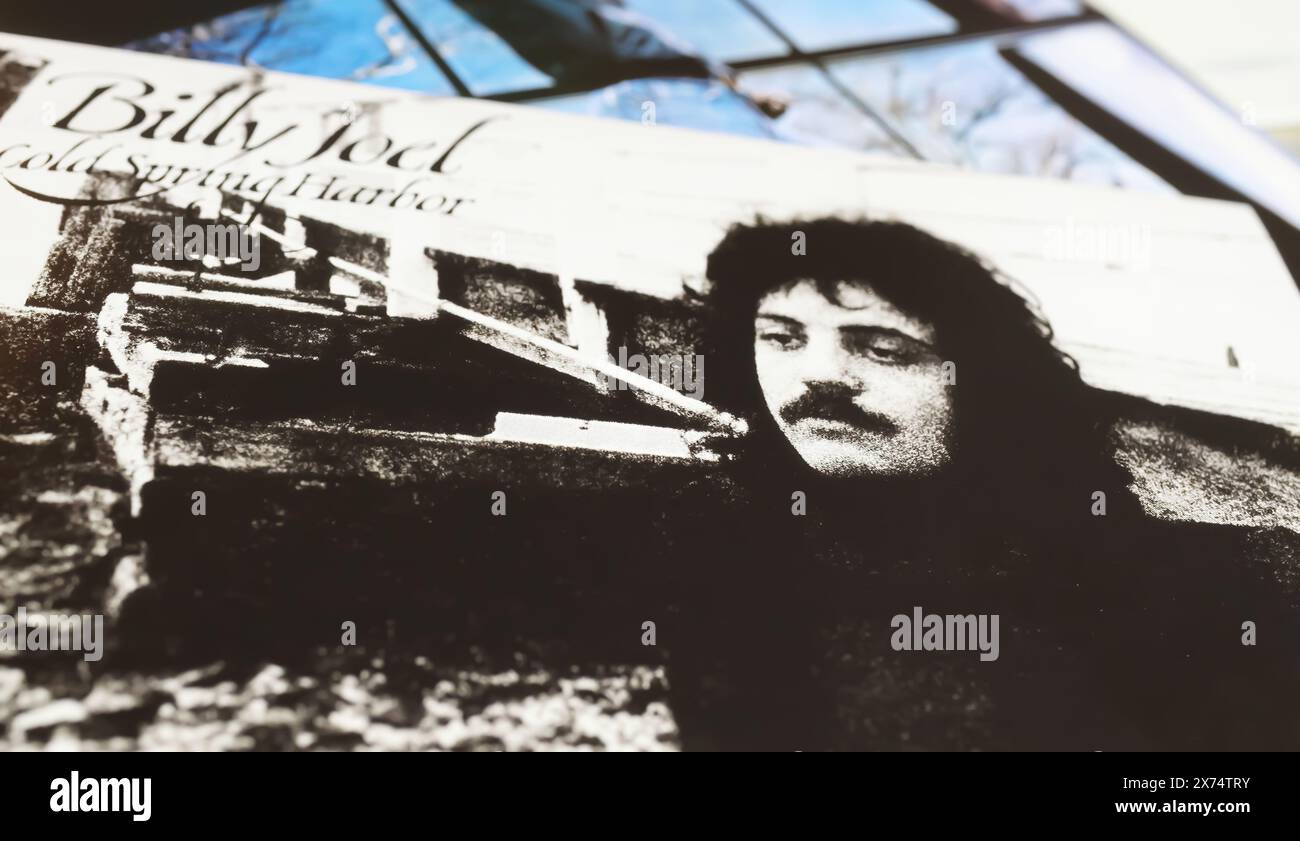 Viersen, Germany - May 9. 2024: Closeup of US american singer Billy ...