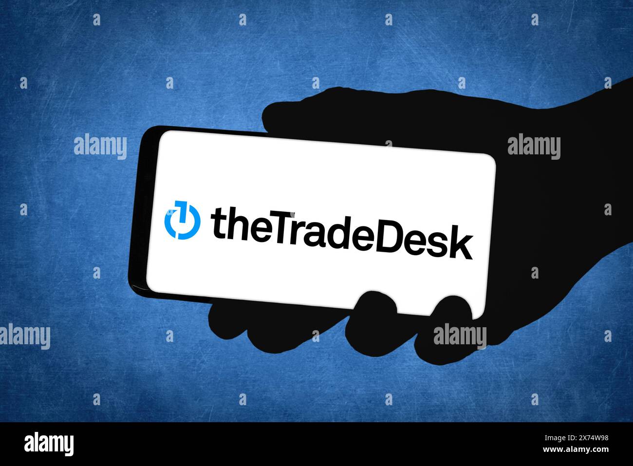 The Trade Desk company logo Stock Photo - Alamy