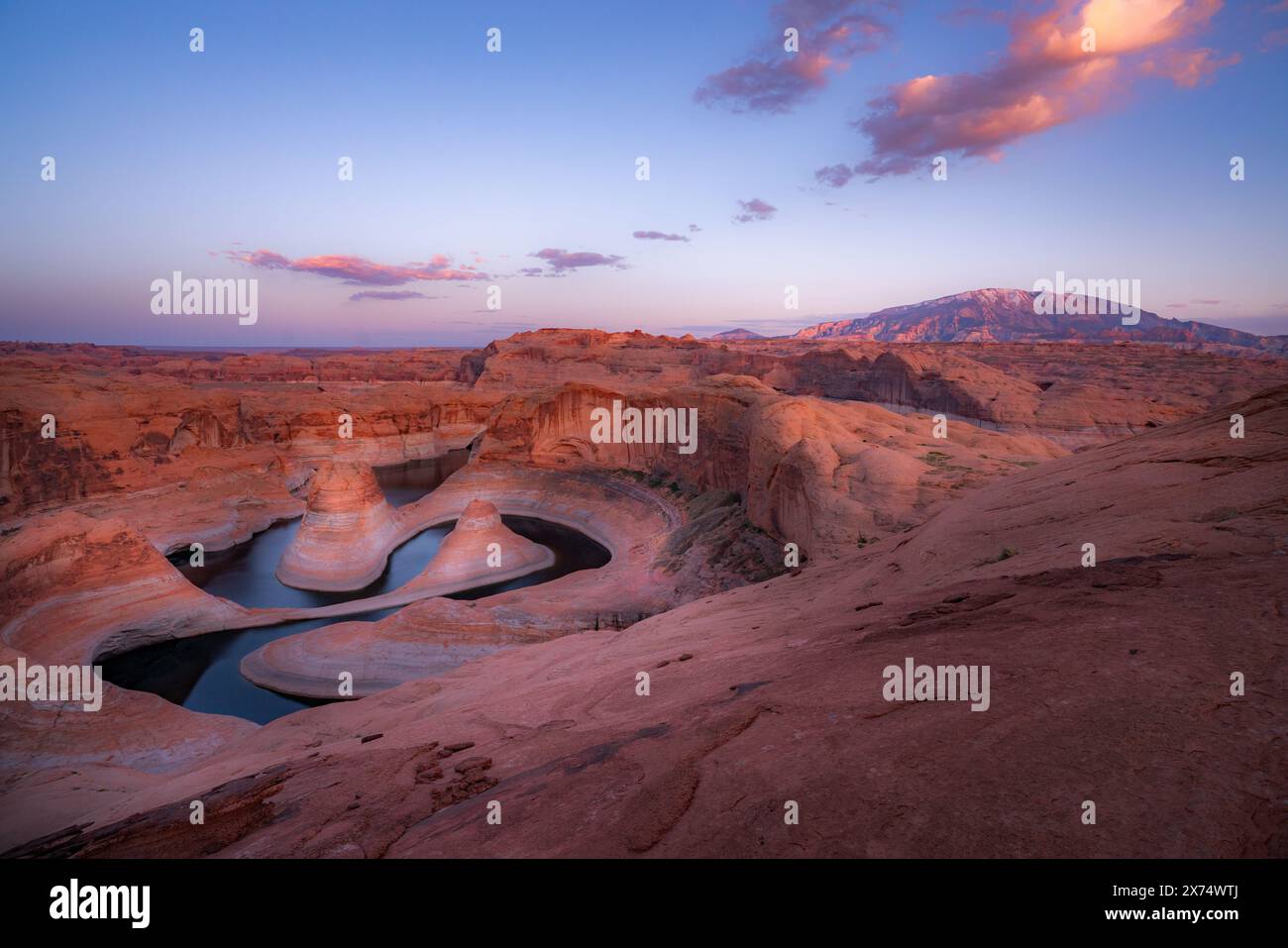 Reflection Canyon at Lake Powell Utah Stock Photo - Alamy