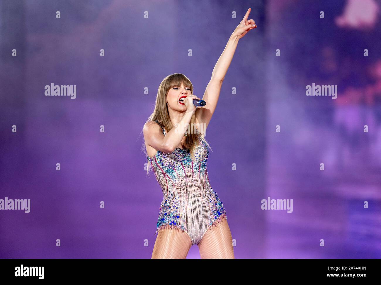 STOCKHOLM 20240517Taylor Swift performs at Friends Arena on Friday ...