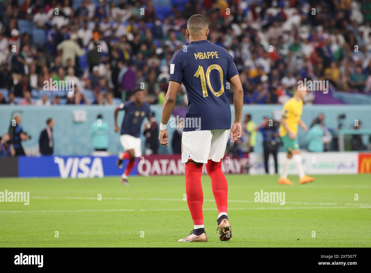 Doha, Qatar. 22th. november 2022. Kylian Mbappe during the match ...