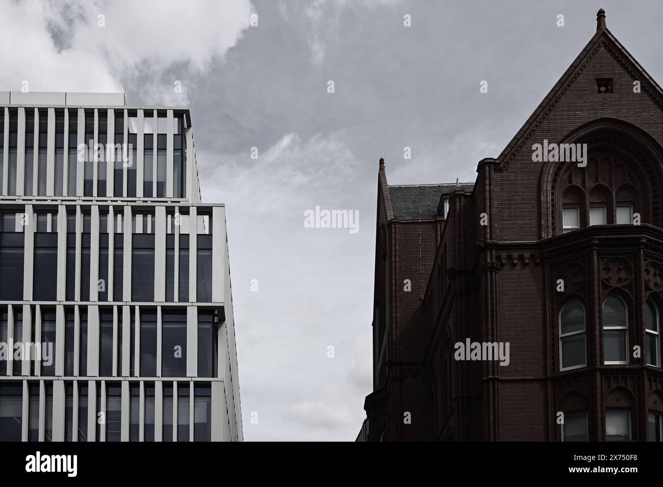 Old and New Architecture Stock Photo - Alamy