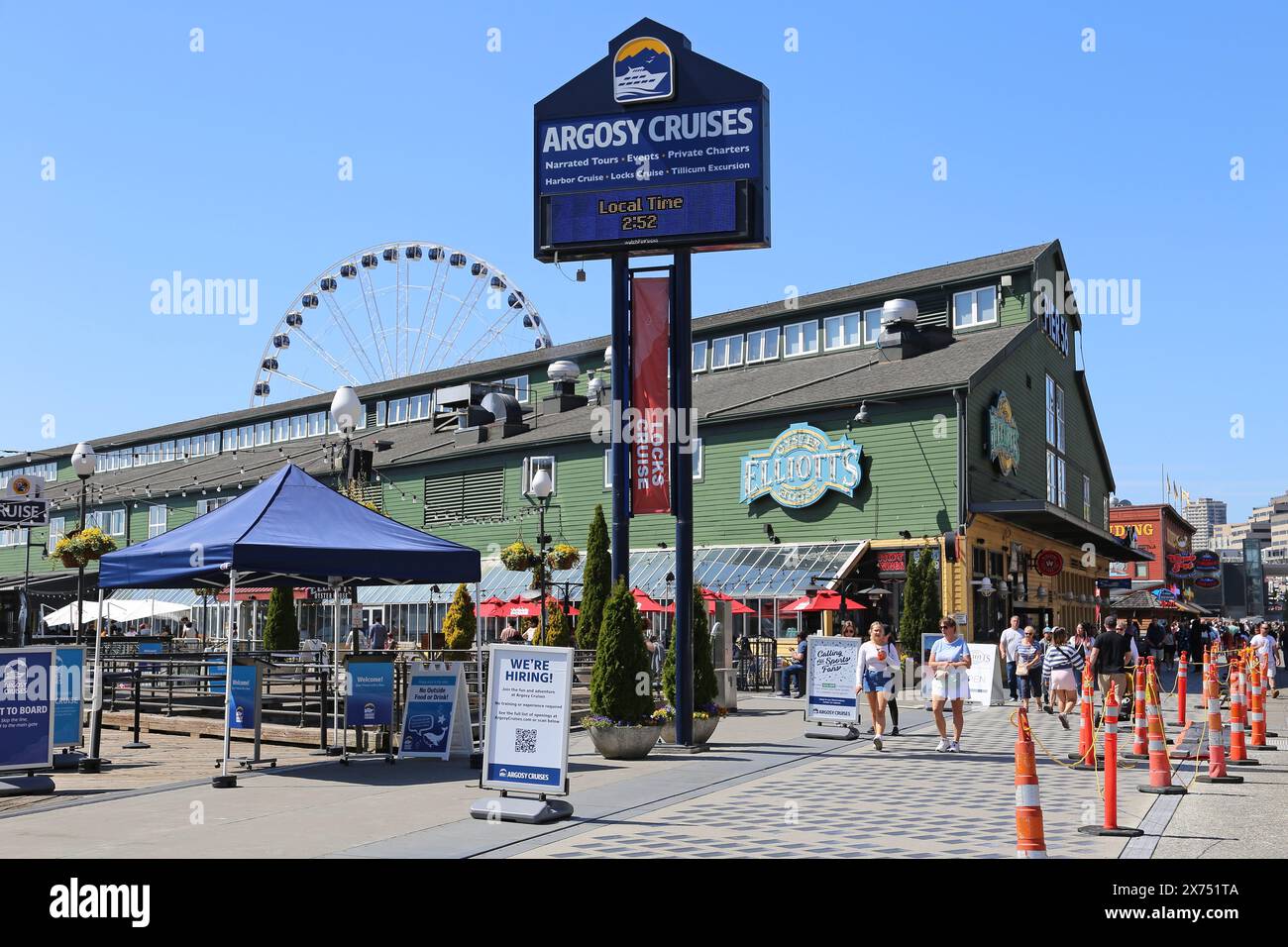 Elliott’s Oyster House, Pier 56, Waterfront, Alaskan Way, Seattle ...
