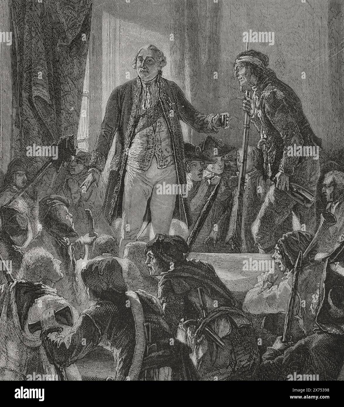 French Revolution. Paris. On 20 June 1792 the crowd attacked the ...