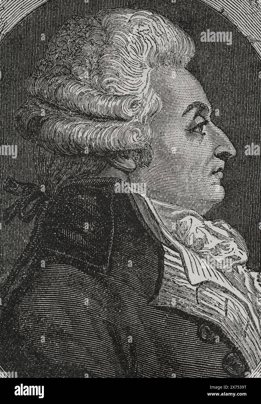 Marie-Jean Hérault de Séchelles (1759-1794). French judge and ...