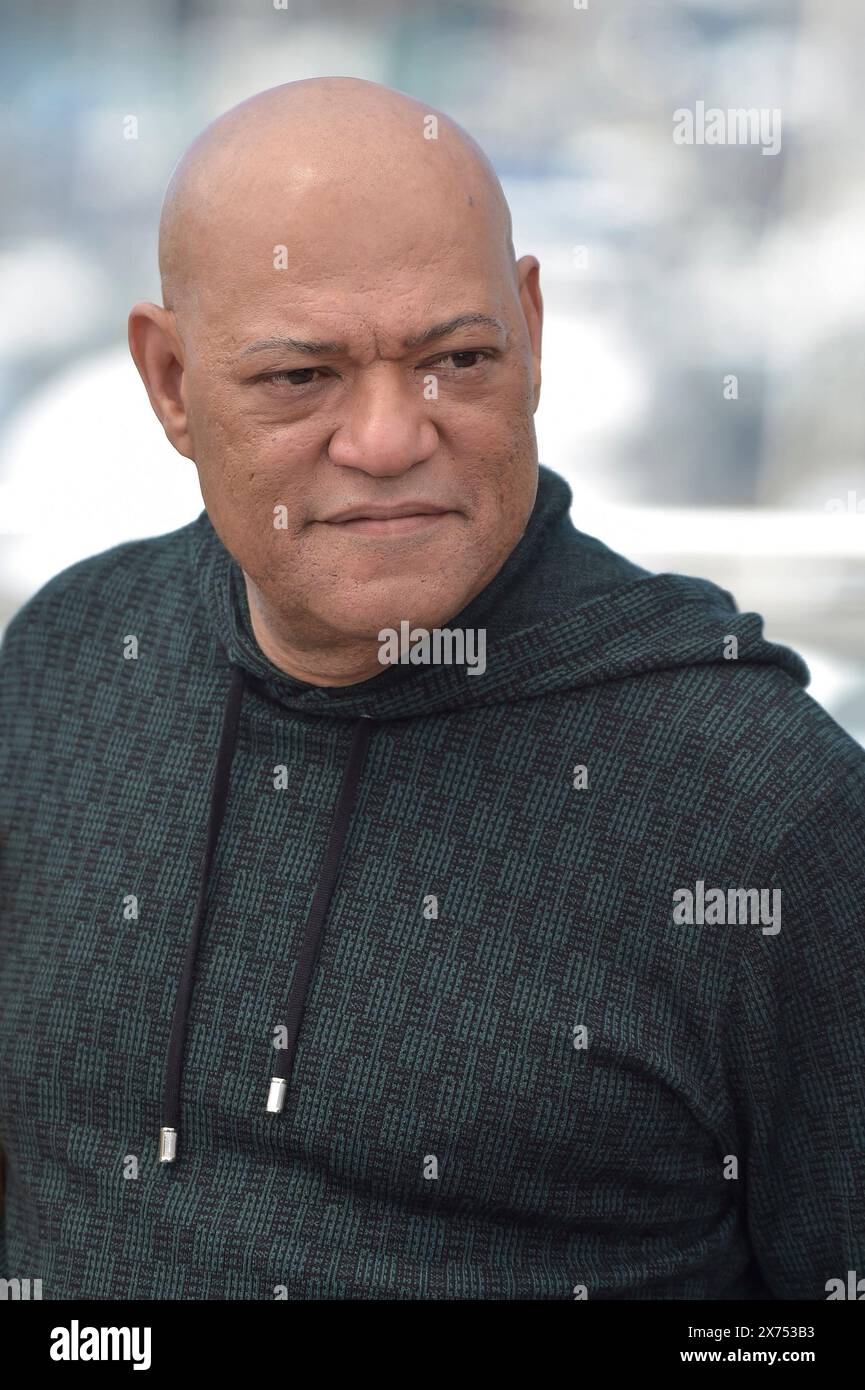 Cannes, France. 17th May, 2024. Laurence Fishburn attends the ...