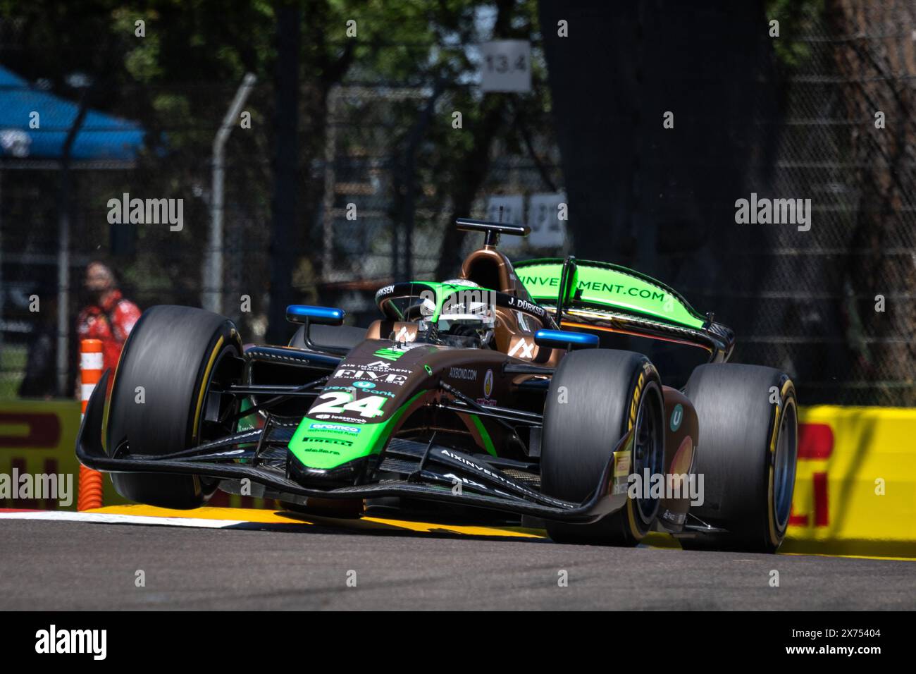 24 DURKSEN Joshua (pry), PHM AIX Racing, Dallara F2 2024, action during ...