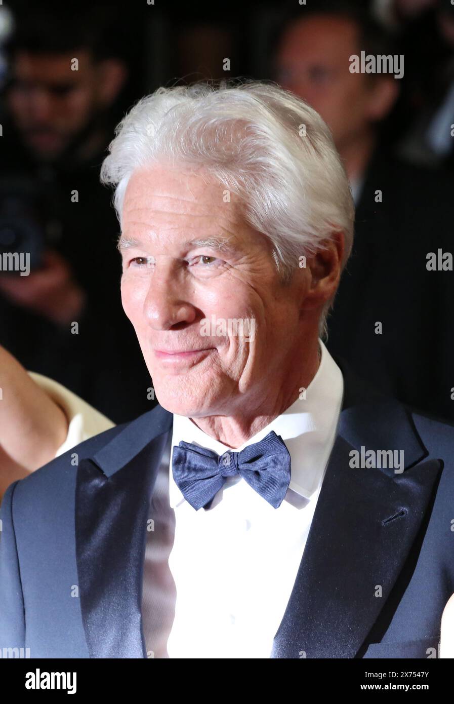 Cannes, France, 17th May, 2024. Richard Gere arriving on the red carpet ...