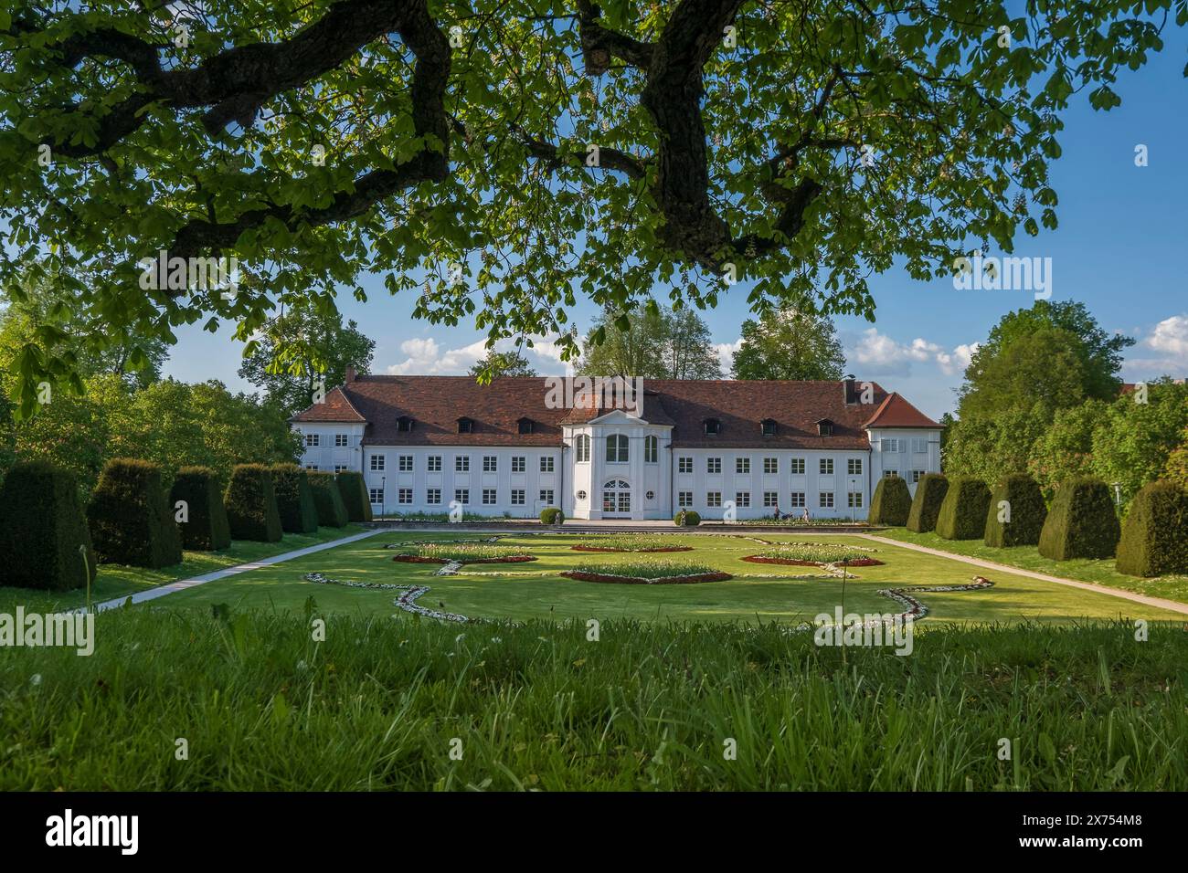 The Orangery in Kempten (Allgaeu) is a late baroque building built in ...