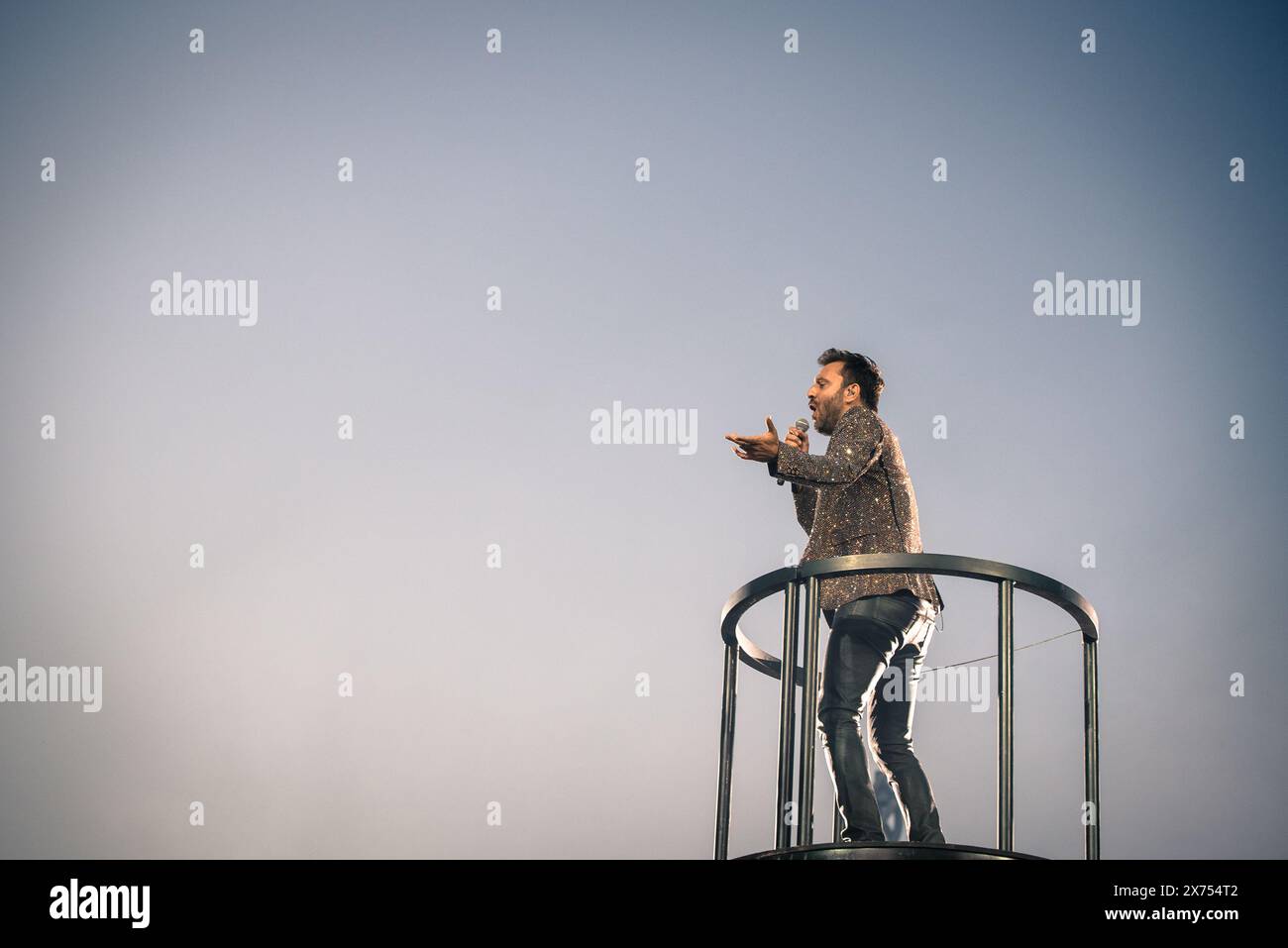 Torino, Italia. 2022. The Italian singer Cesare Cremonini performed ...
