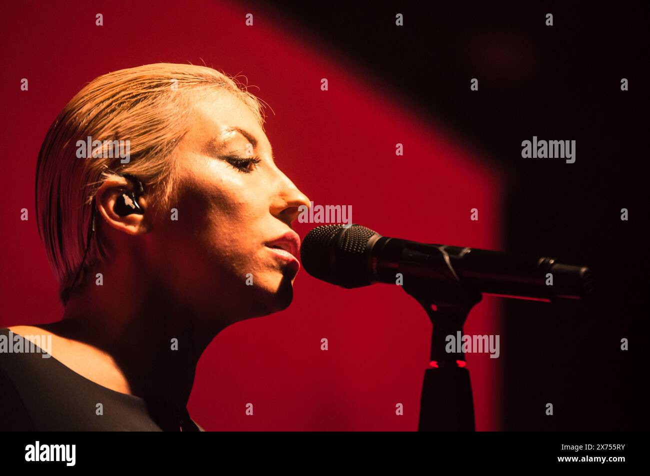 Torino, Italia. 2018. The Italian singer Malika Ayane performed live on ...