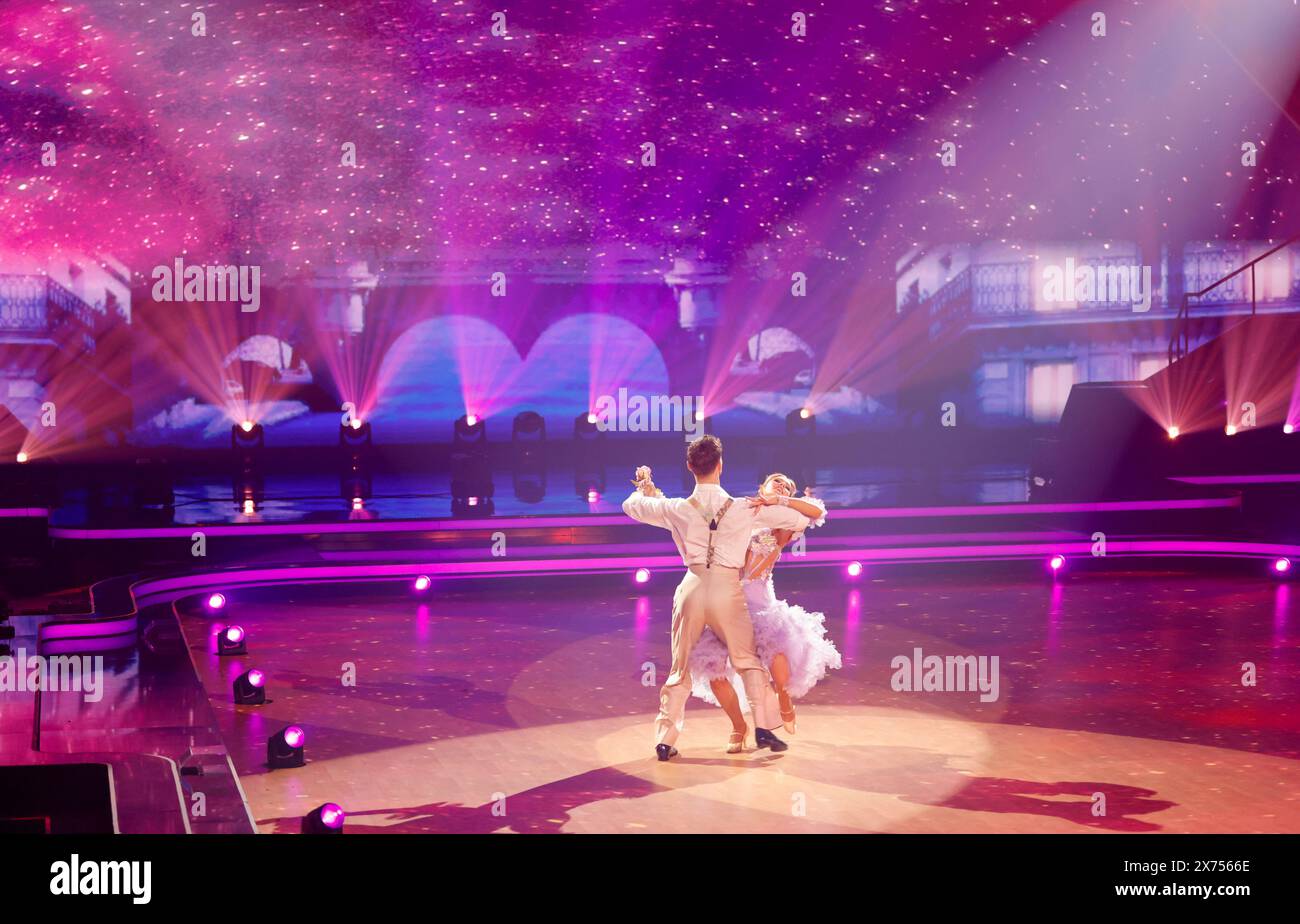 Cologne, Germany. 17th May, 2024. Jana Wosnitza, sports journalist, and ...