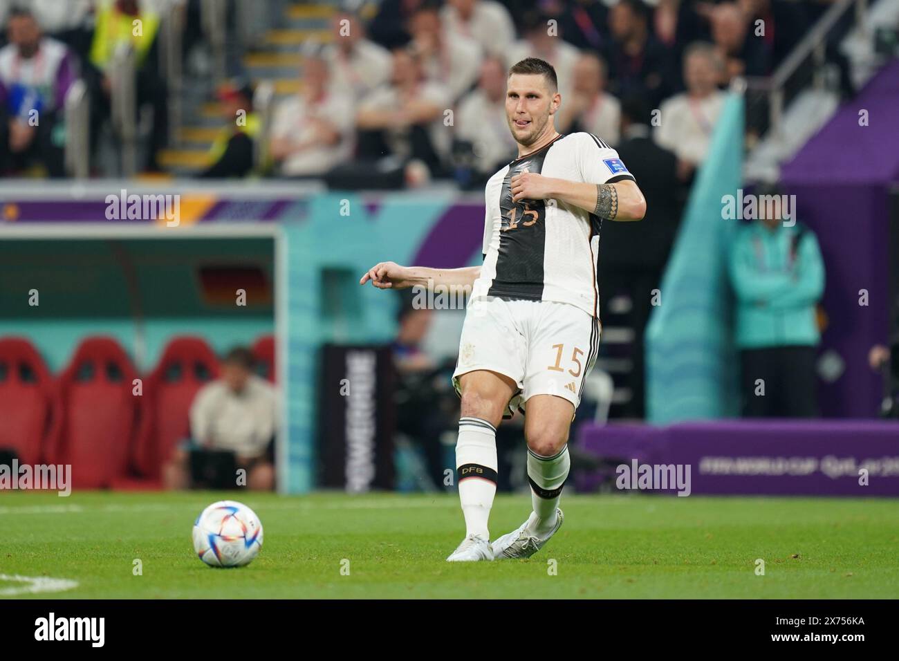 Doha, Qatar. 27th. november 2022. Niklas Sule during the match between ...