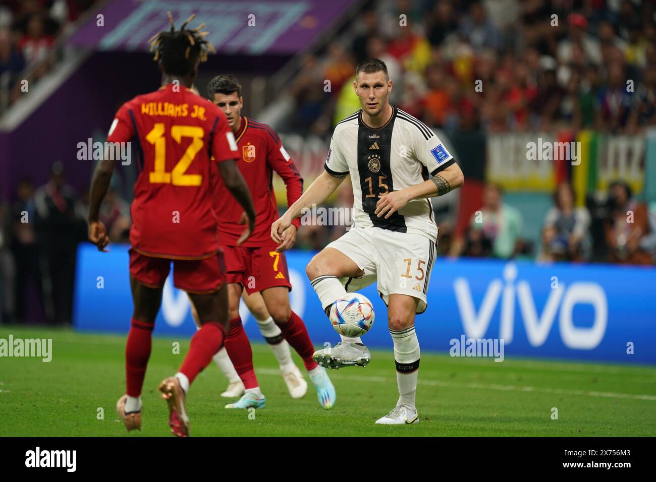 Doha, Qatar. 27th. november 2022. Niklas Sule during the match between ...
