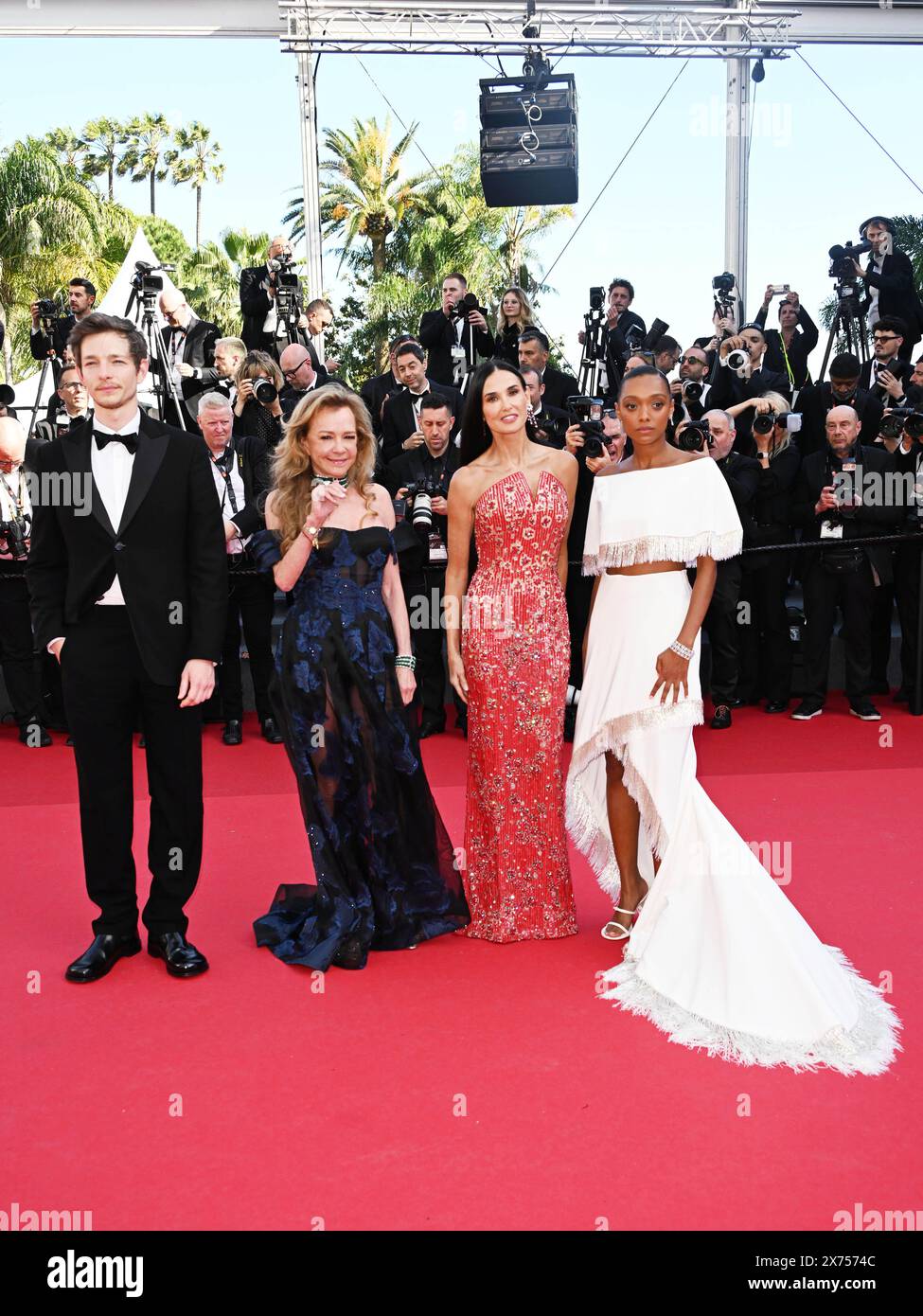 Cannes, France. 17th May, 2024. Cannes, 77th Cannes Film Festival 2024 ...