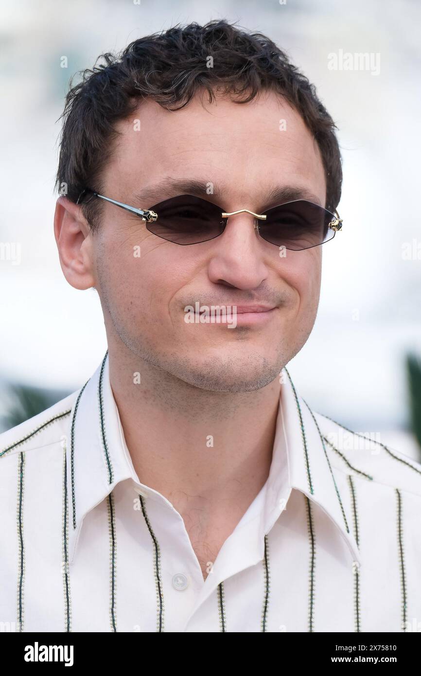 Cannes, France. 17th May, 2024. Franz Rogowski poses at the Photocall ...