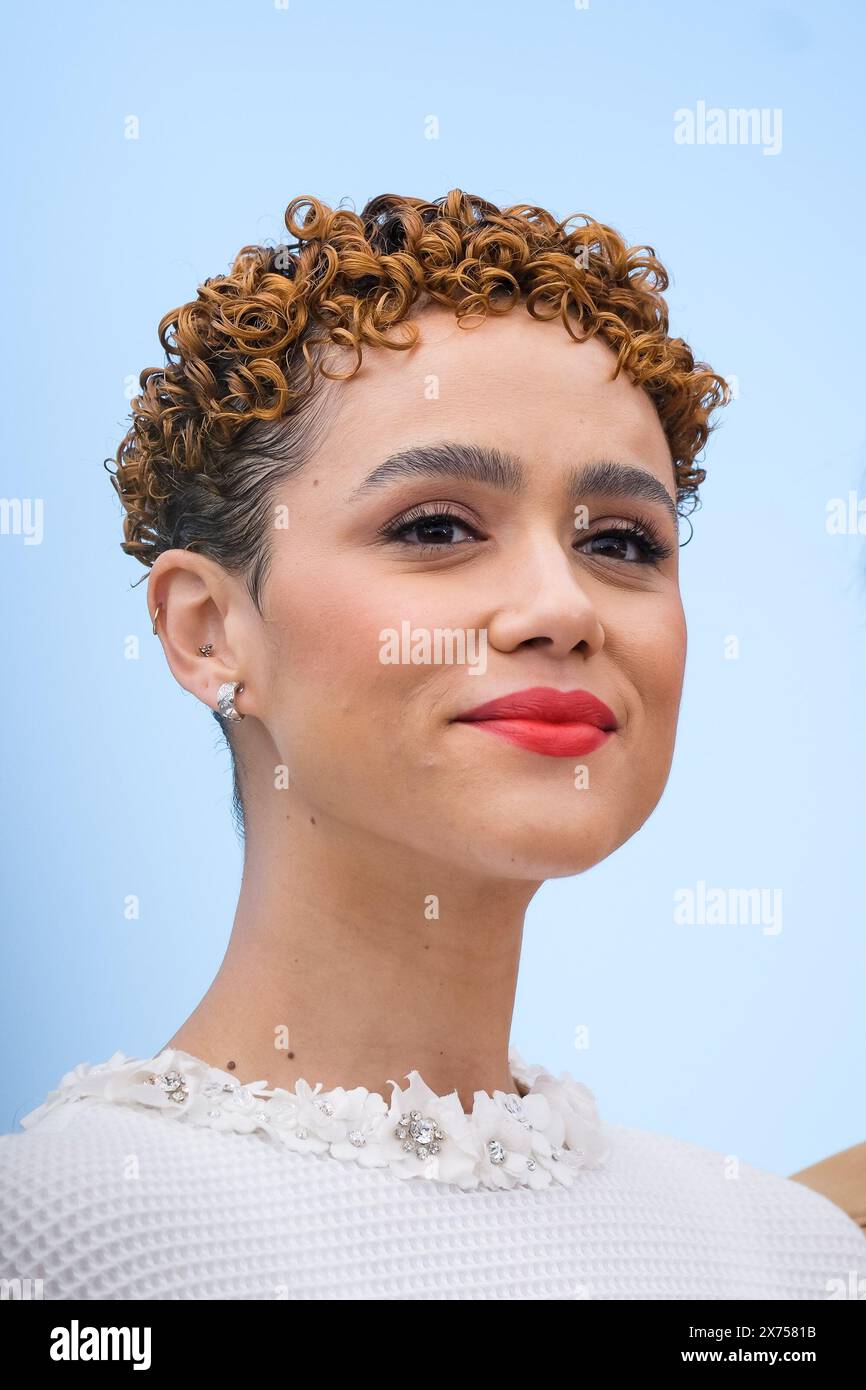 Cannes, France. 17th May, 2024. Nathalie Emmanuel poses at the ...