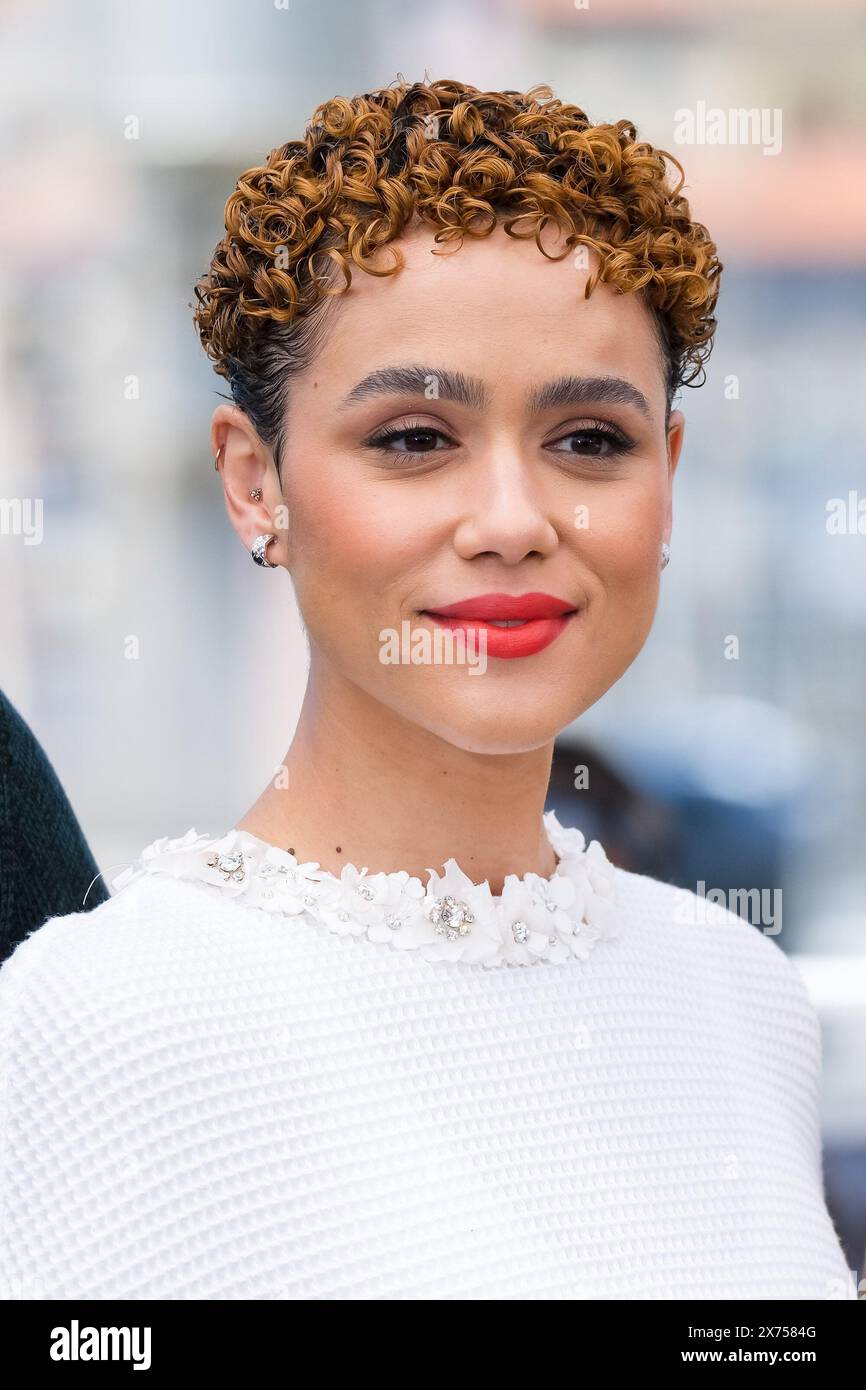 Cannes, France. 17th May, 2024. Nathalie Emmanuel poses at the ...