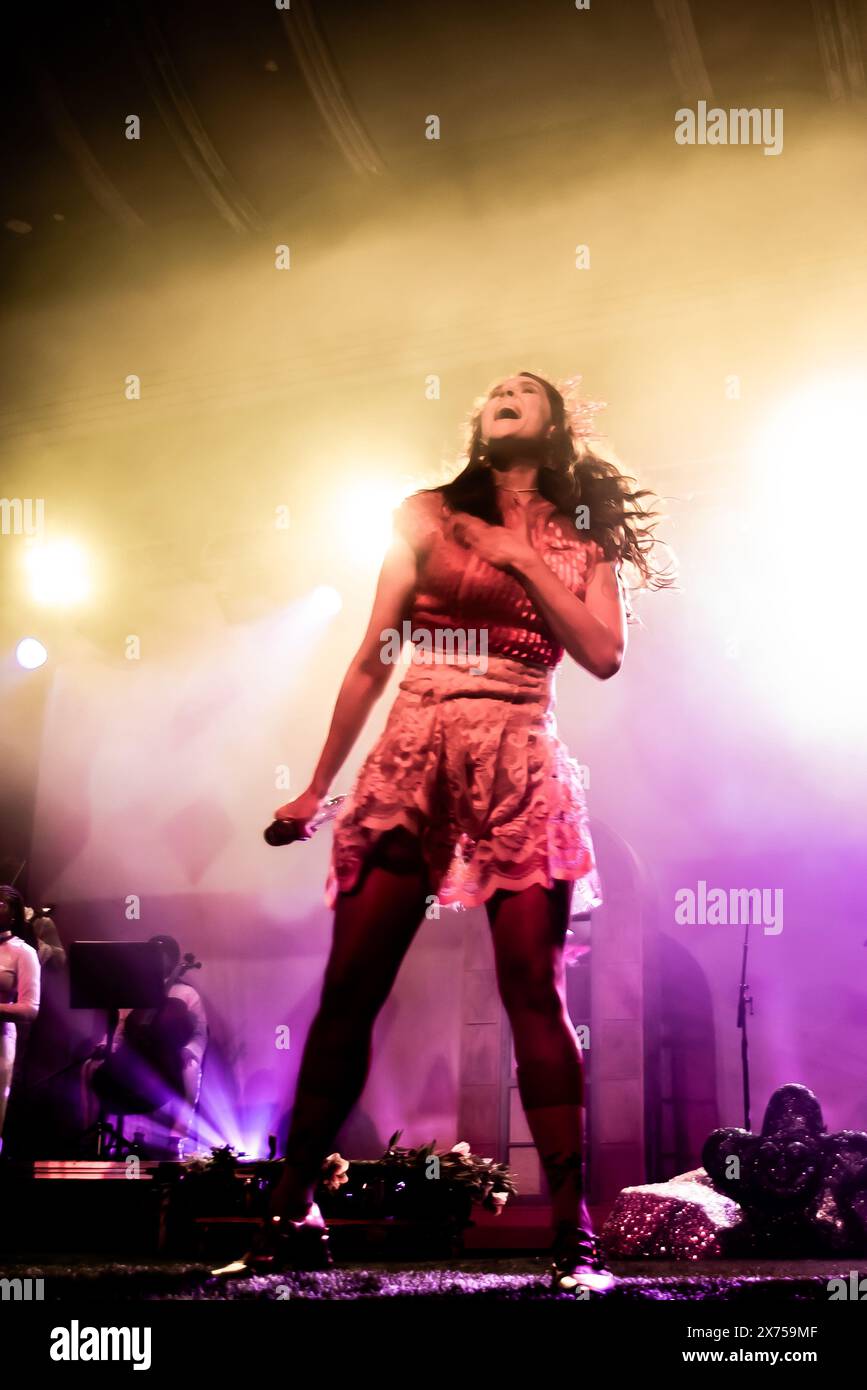 London, United Kingdom. 17th May 2024. Kate Nash wows the crowd at a ...