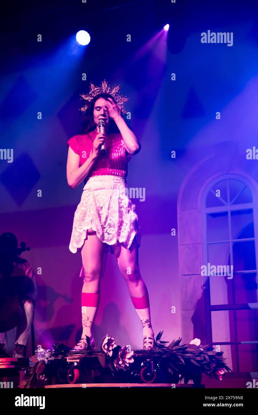 London, United Kingdom. 17th May 2024. Kate Nash wows the crowd at a ...