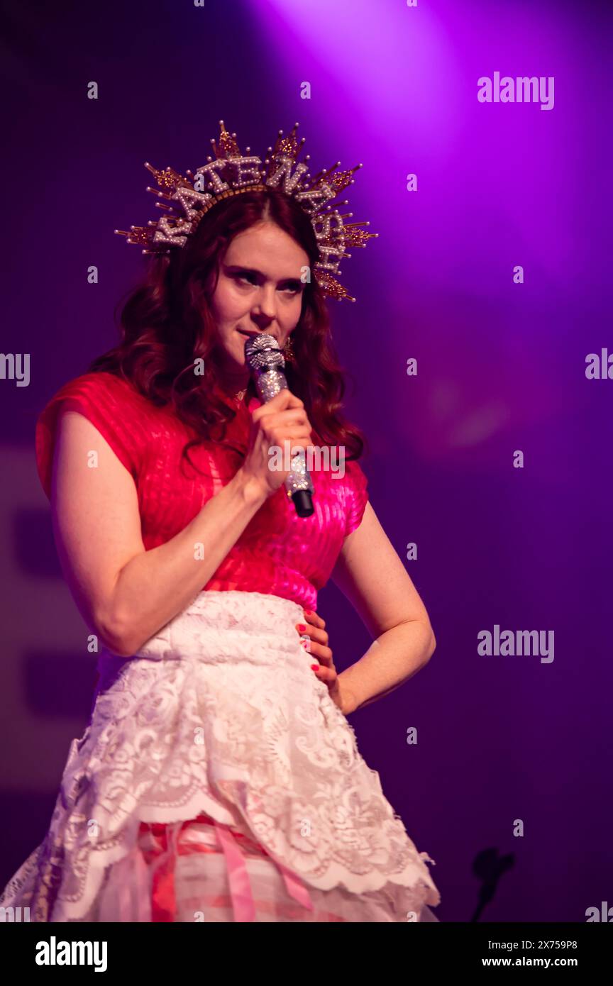 London, United Kingdom. 17th May 2024. Kate Nash wows the crowd at a ...