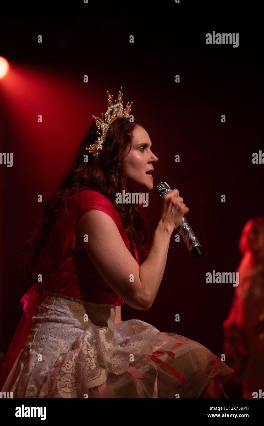 London, United Kingdom. 17th May 2024. Kate Nash wows the crowd at a ...