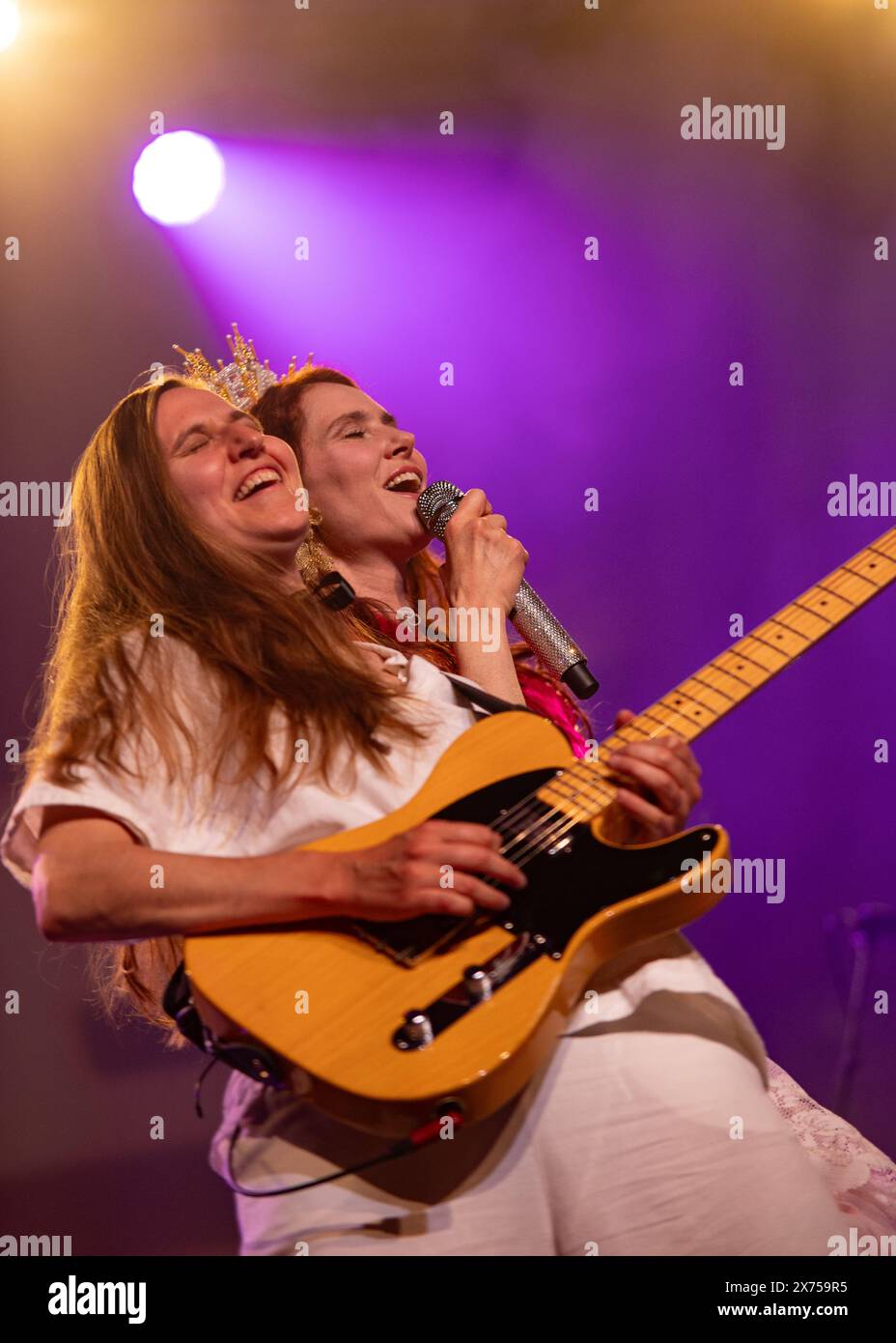 London, United Kingdom. 17th May 2024. Kate Nash wows the crowd at a ...