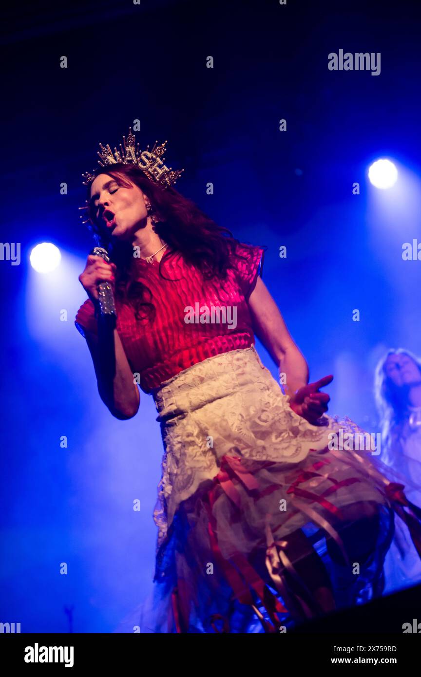 London, United Kingdom. 17th May 2024. Kate Nash wows the crowd at a ...