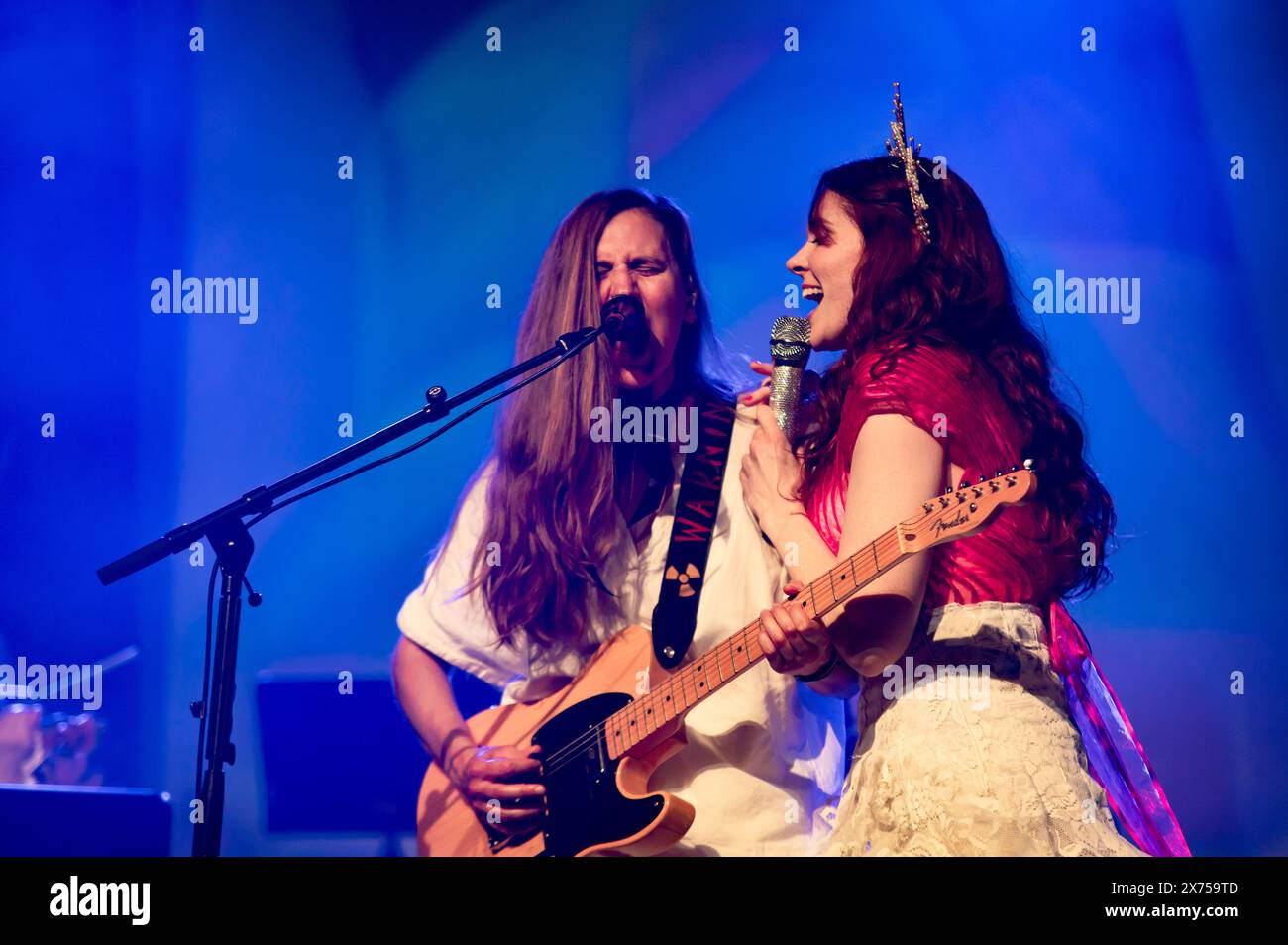 London, United Kingdom. 17th May 2024. Kate Nash wows the crowd at a ...