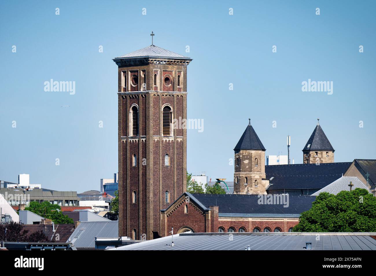 tower of the trinitatis church one of the first newly built protestant ...