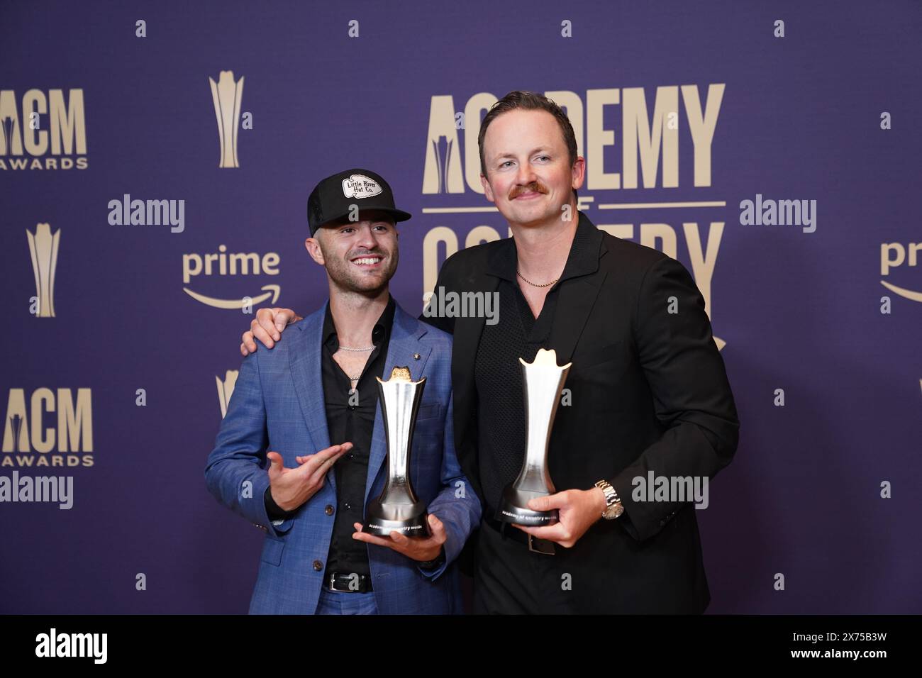 Frisco, United States. 16th May, 2024. (L-R) Greylan James and Chase ...