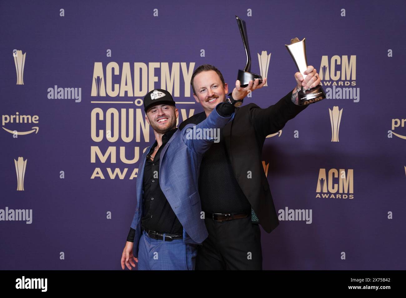Frisco, United States. 16th May, 2024. (L-R) Greylan James and Chase ...