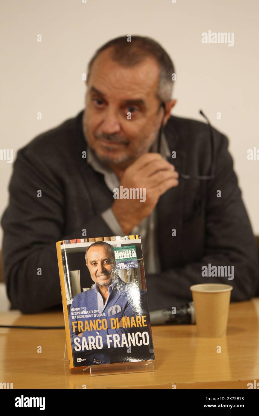 Napoli, Italy. 14th Nov, 2019. Franco Di Mare, born in Naples on 28 ...