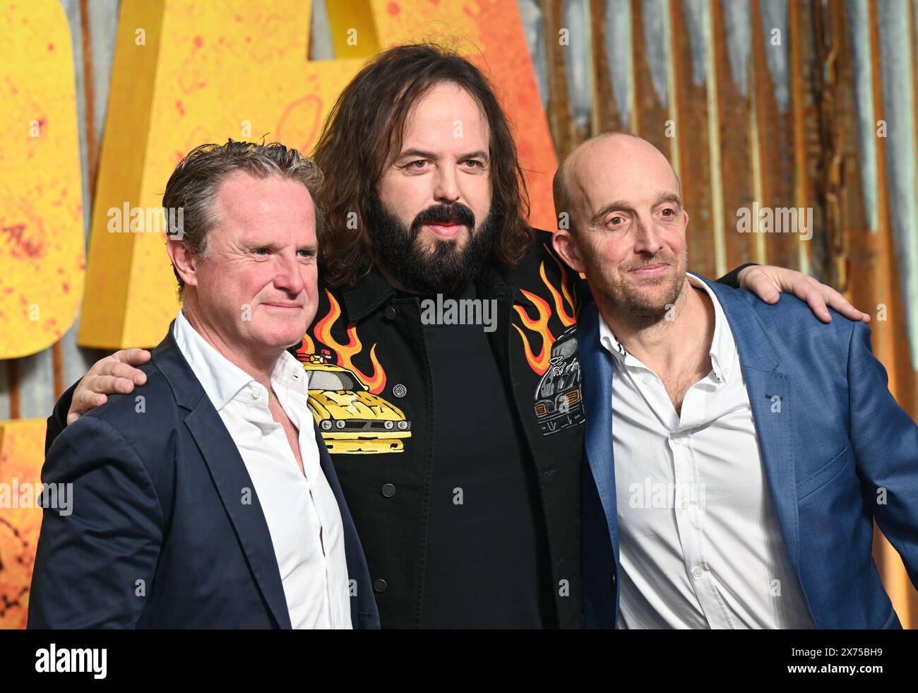 LONDON, ENGLAND, UK - MAY 17 2024: Angus Sampson, Shane Dunda attends ...