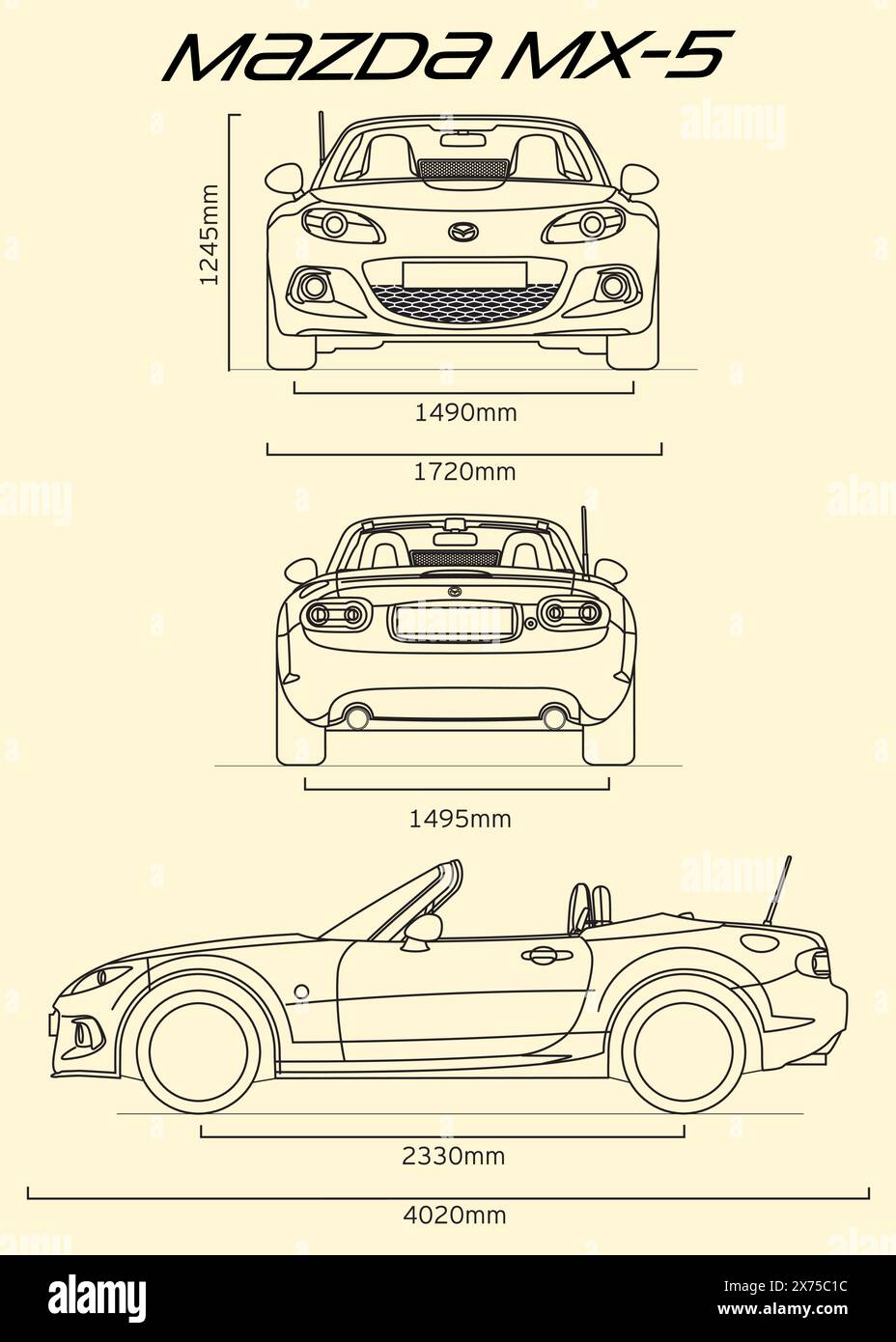 Mx 5 Stock Vector Images - Alamy