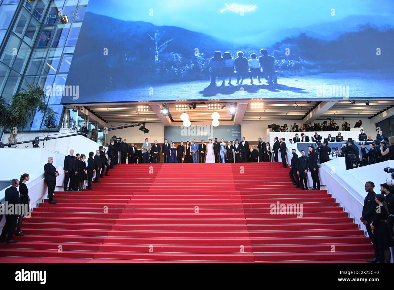 Cannes, France. 17th May, 2024. Joe Alwyn, Hong Chau, Willem Dafoe ...
