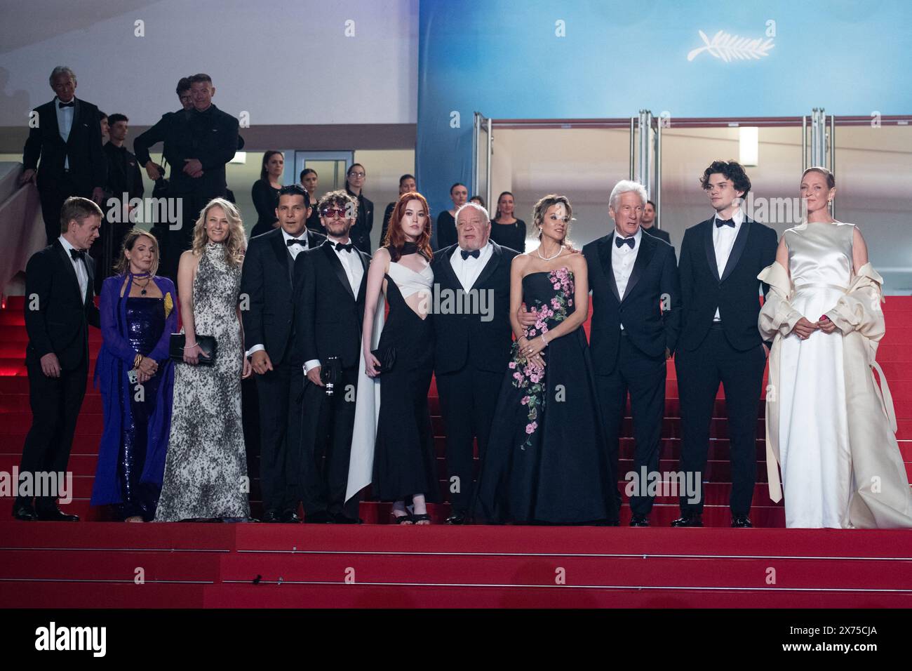 Cannes, France. 17th May, 2024. Scott Lastaiti, Luisa Law, Tiffany ...