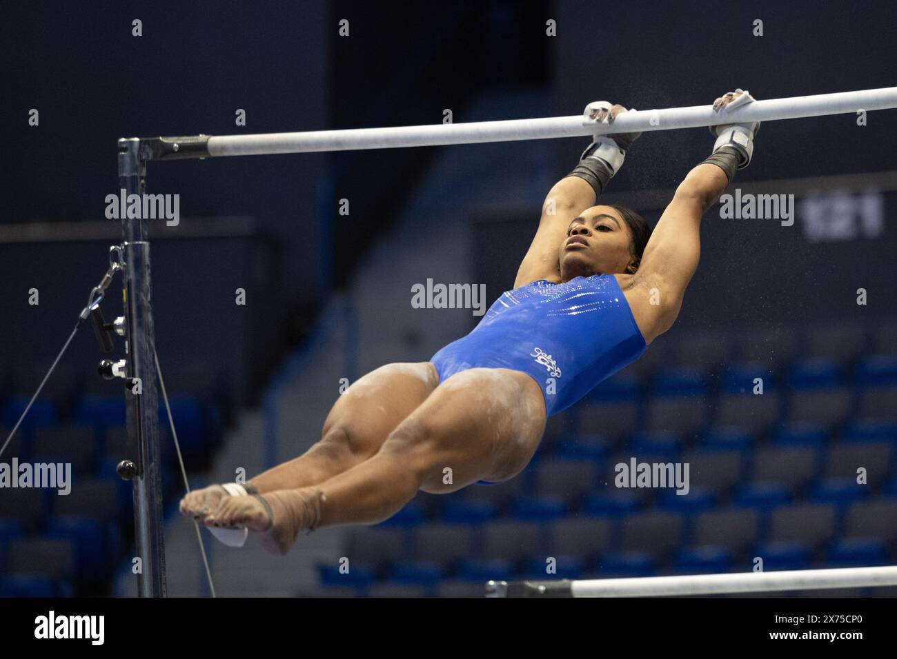 May 17, 2024: Gymnast GABBY DOUGLAS during podium training for the 2024 ...