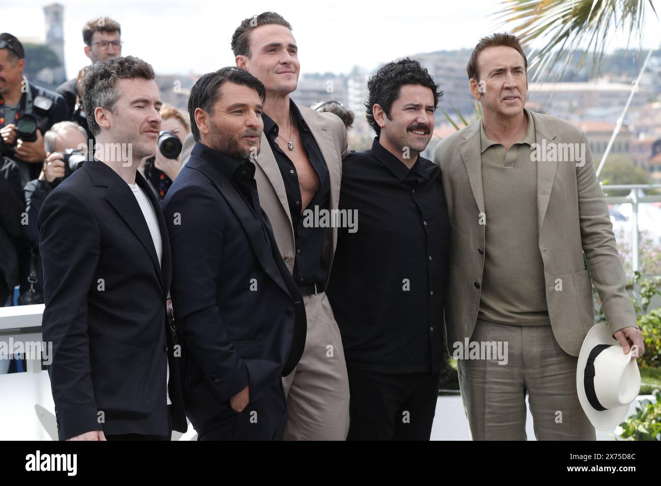 CANNES, FRANCE - MAY 17: Thomas Martin, Justin Rosniak, Alexander ...