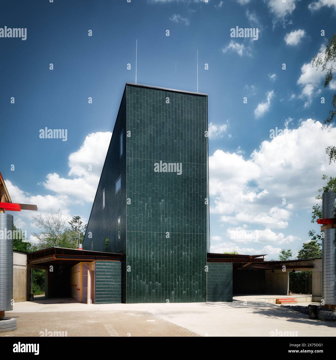 Cologne, Germany May 14 2024: Building of the mysterious new Cologne ...