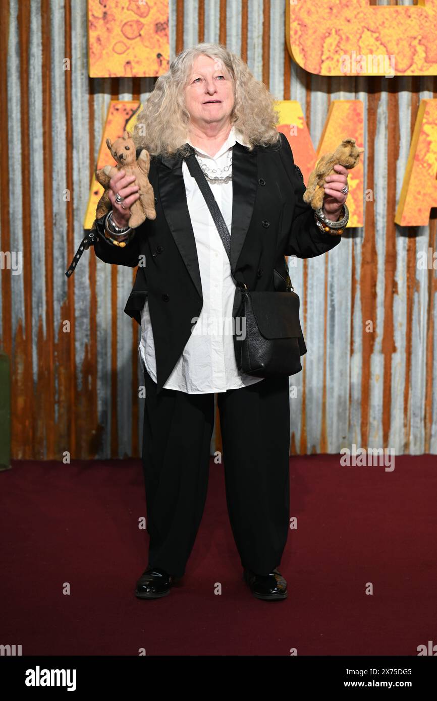 LONDON, ENGLAND, UK - MAY 17 2024: Jenny Beavan attends the UK premiere ...