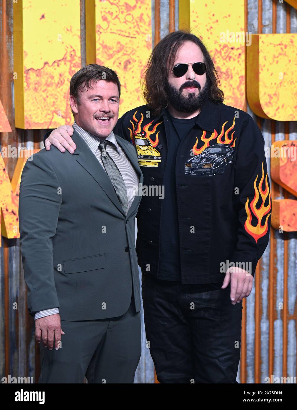 LONDON, ENGLAND, UK - MAY 17 2024: Luke Hemsworth and Angus Sampson ...