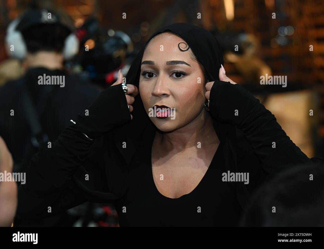 LONDON, ENGLAND, UK - MAY 17 2024: Presenter at the UK premiere of ...