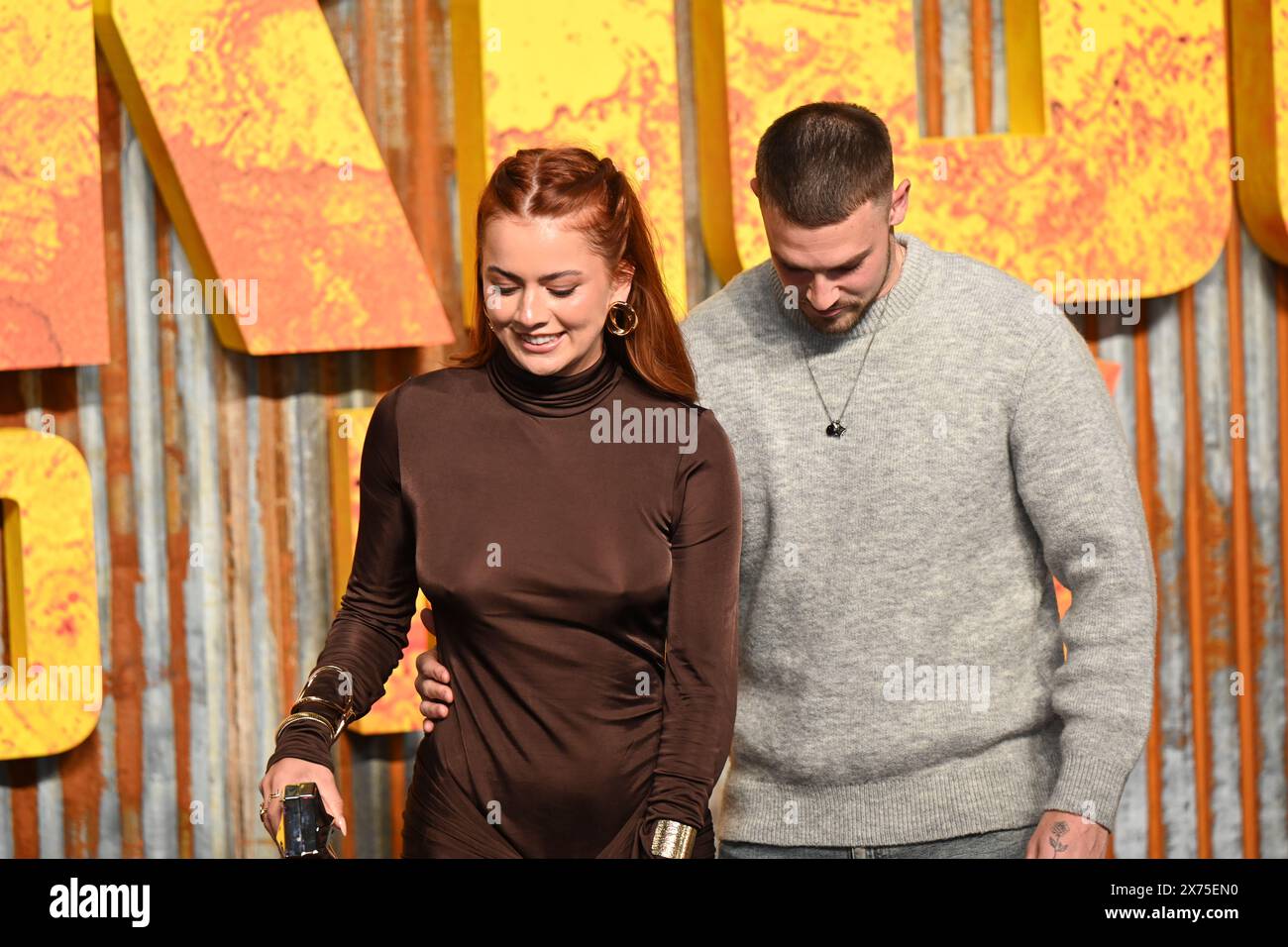 LONDON, ENGLAND, UK - MAY 17 2024: Tasha Ghouri and Andrew Le Page ...