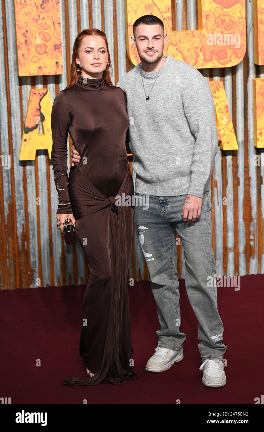 LONDON, ENGLAND, UK - MAY 17 2024: Tasha Ghouri and Andrew Le Page ...